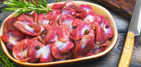 Organic (Halal) Chicken Gizzard (Malaysia), 500g pack (17-25 pcs), fro