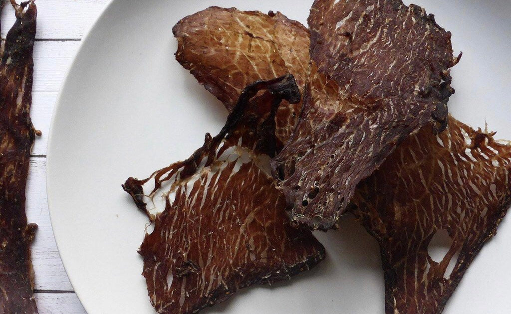 Chilled Beef Biltong Chips (Jerky), 100g/Pack